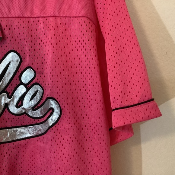 Mattel | Tops | Mattel Barbie Malibu 59 Women Xl Crop Jersey Pink And ...